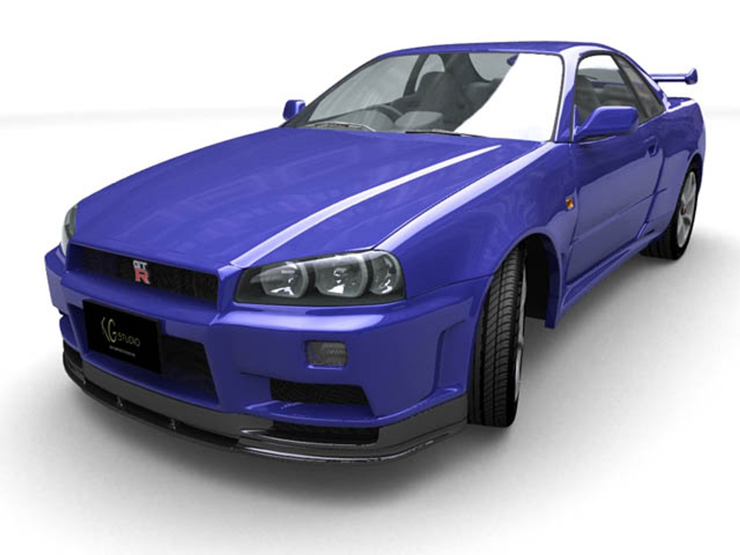 Nissan Skyline Gt-r R34 3d Model