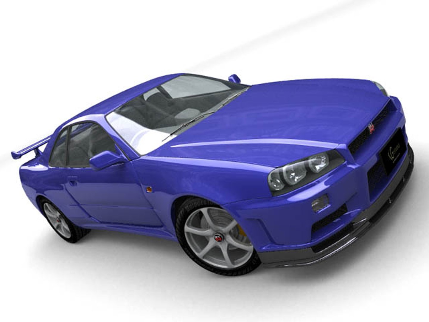 Nissan Skyline Gt-r R34 3d Model