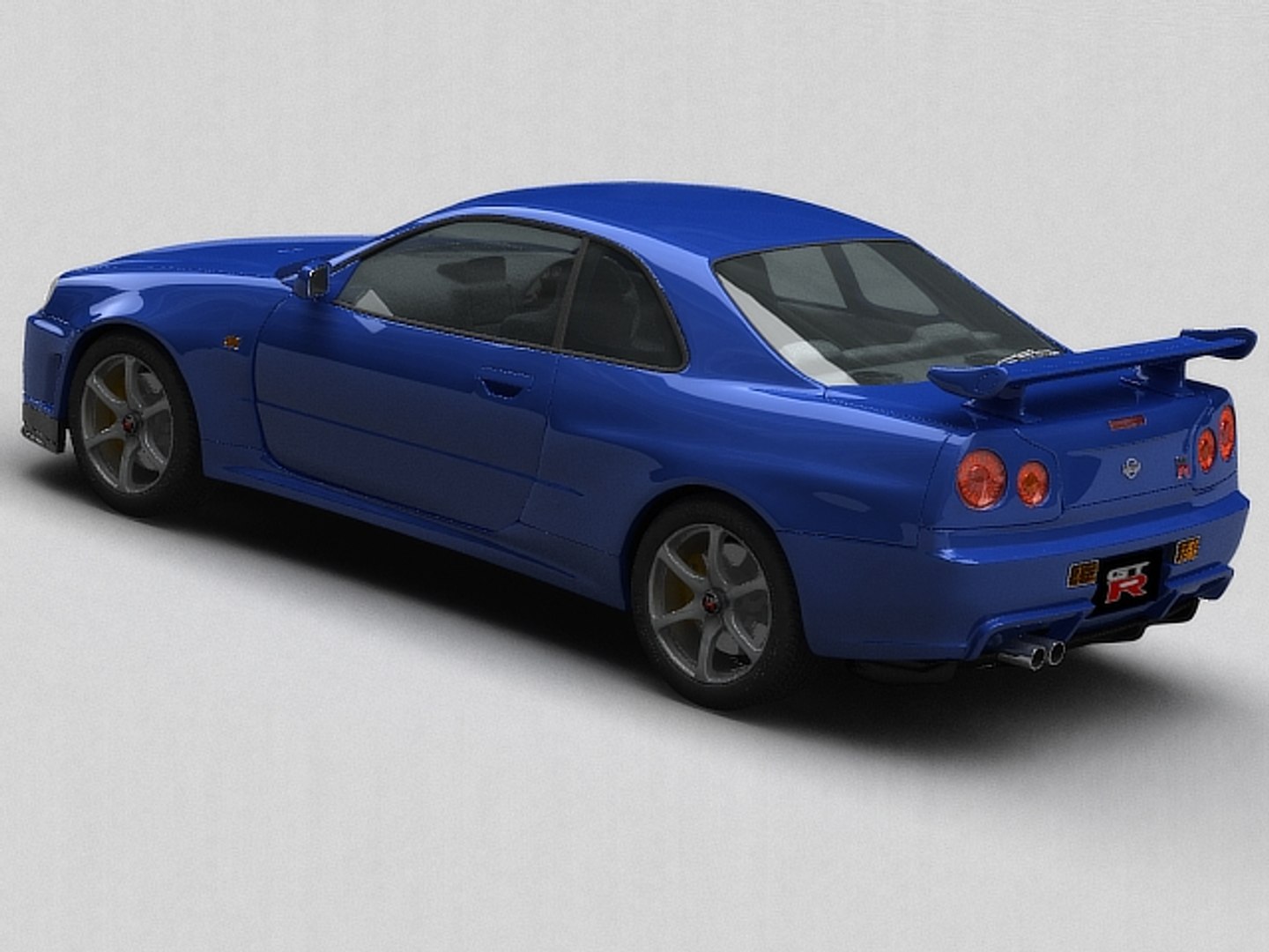 Nissan Skyline Gt-r R34 3d Model