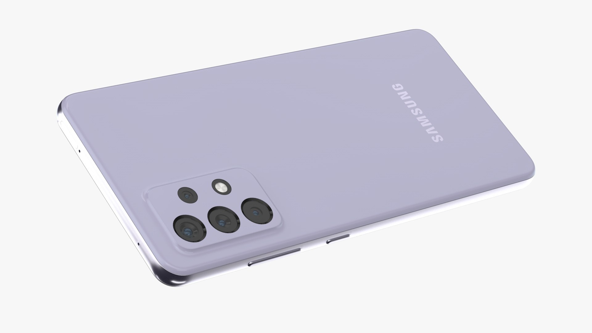 3D samsung galaxy a52 model - TurboSquid 1687930