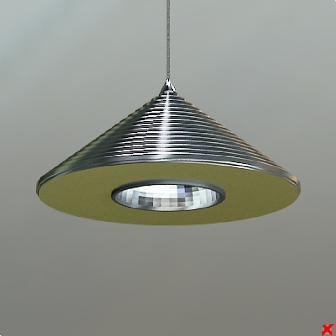 Free Lamp Hanging 3d Model