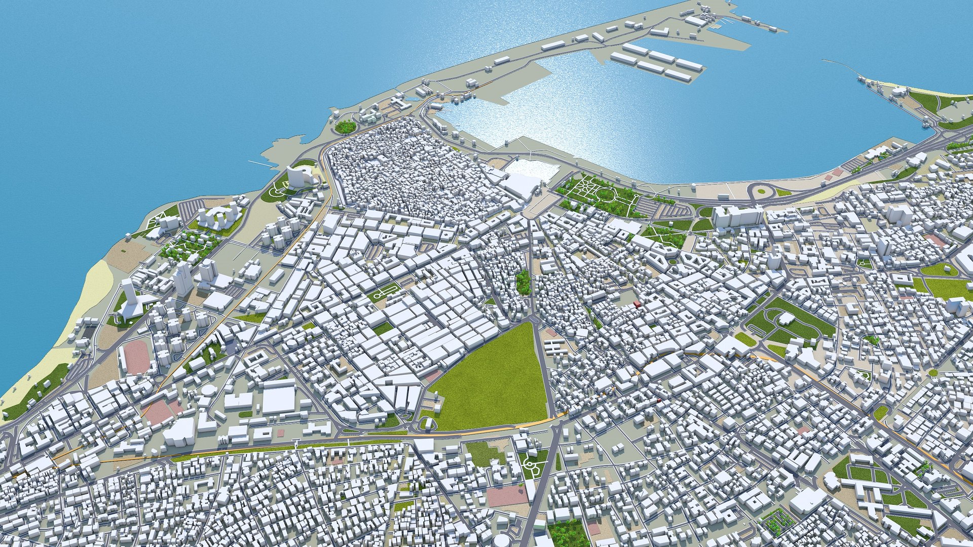 3D Tripoli Libya Model - TurboSquid 2154658