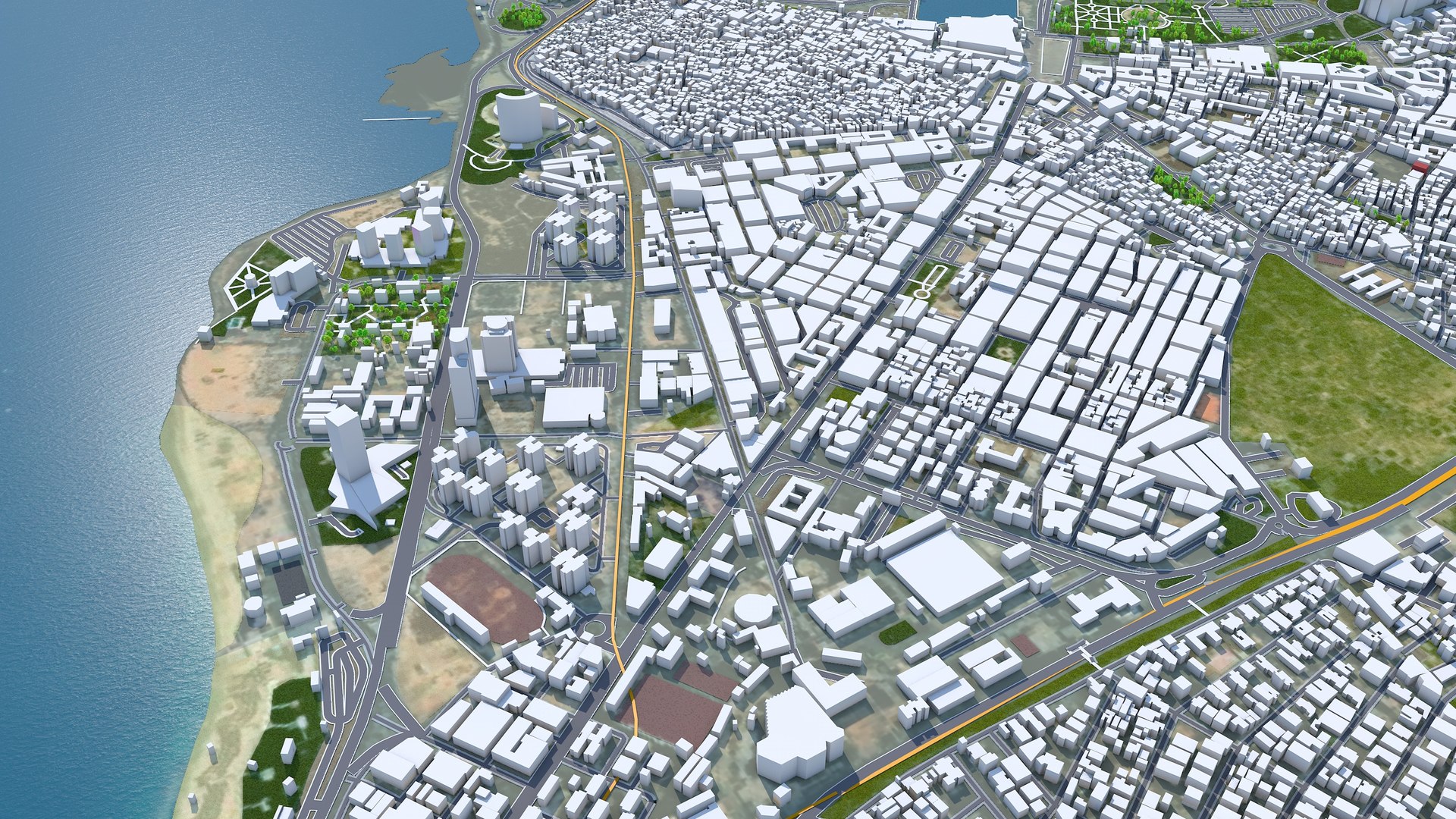 3D Tripoli Libya model - TurboSquid 2154658