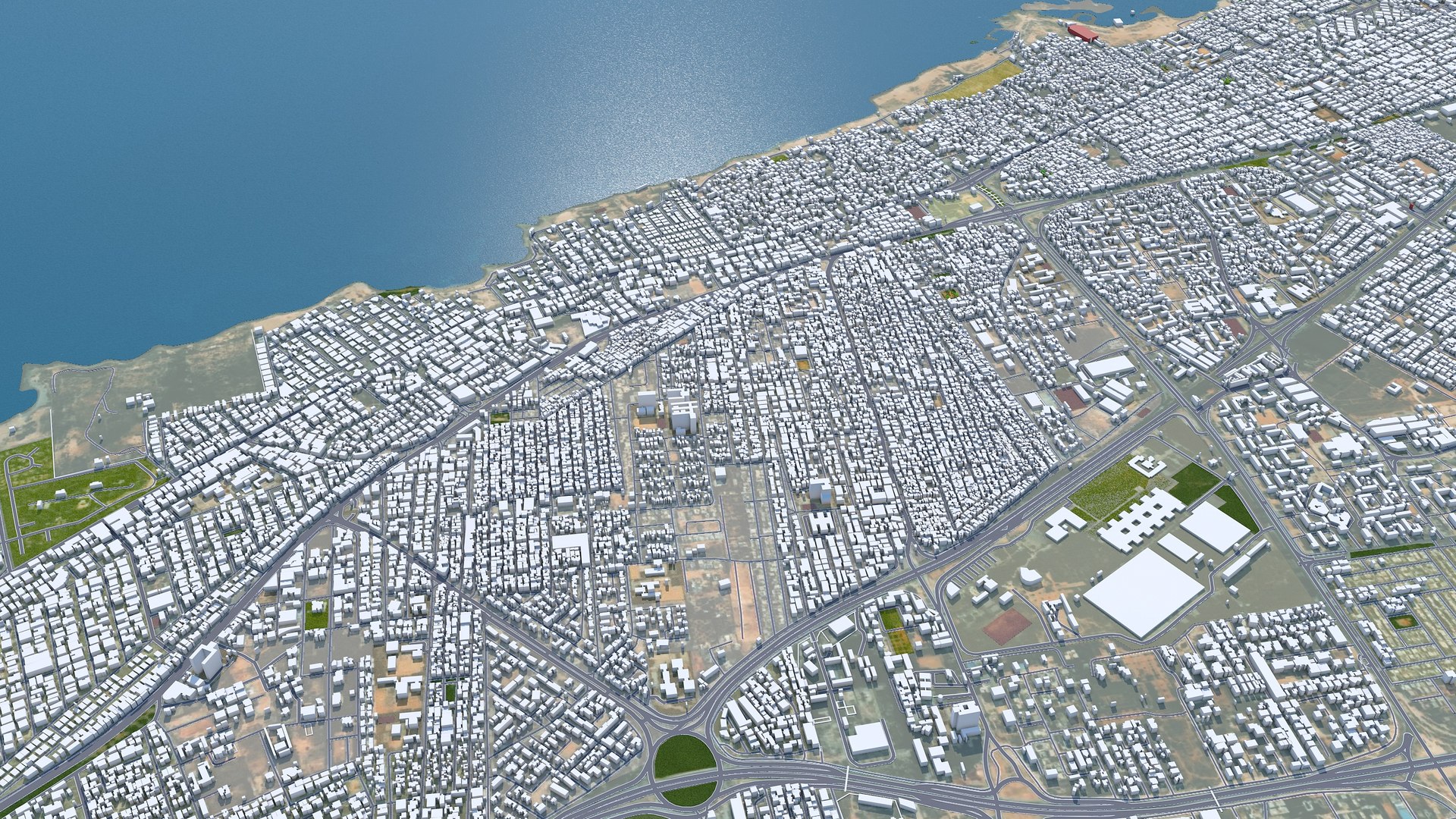 3D Tripoli Libya Model - TurboSquid 2154658