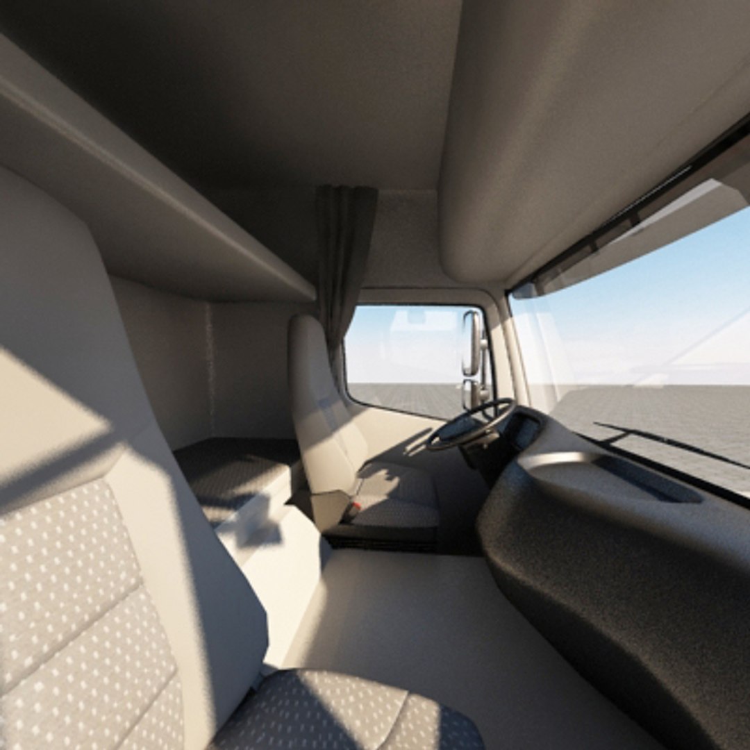 3d model mercedes-benz axor 2011