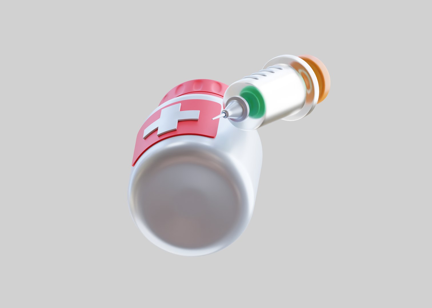 Vaccination 3d Illustration 3D Model - TurboSquid 2320570