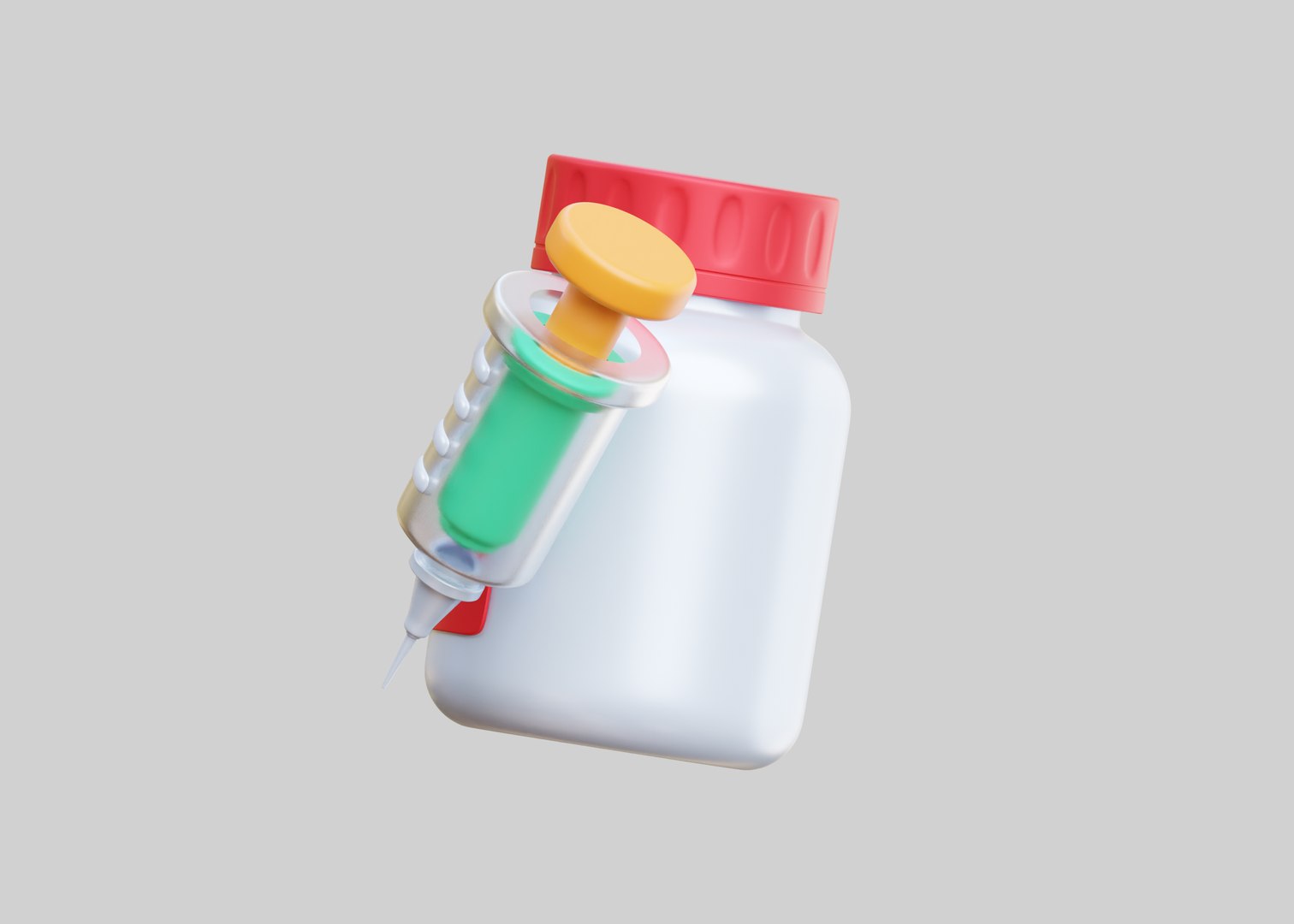 Vaccination 3d Illustration 3D Model - TurboSquid 2320570