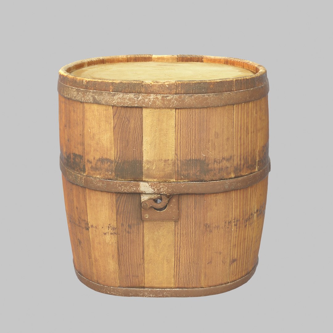 3D Vat Wood Wooden - TurboSquid 1197207