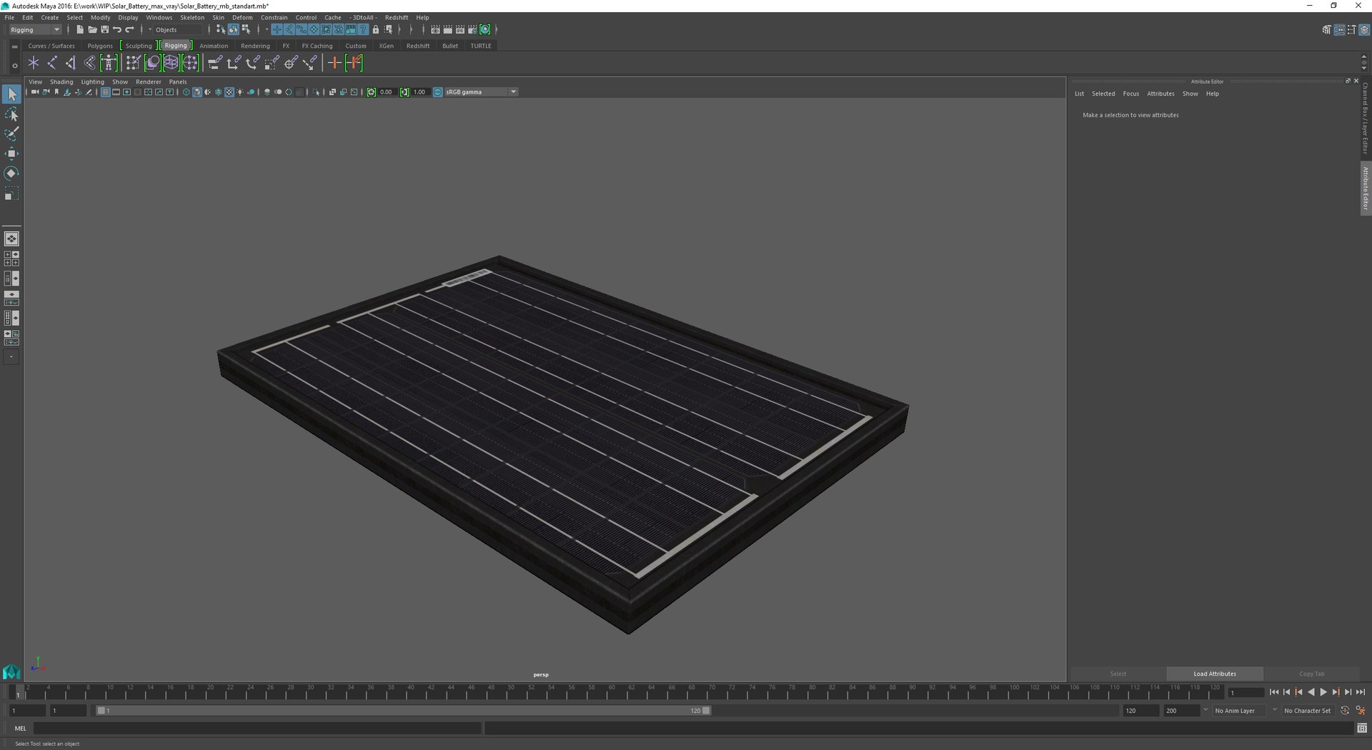 Solar Battery 3D Model - TurboSquid 2287196