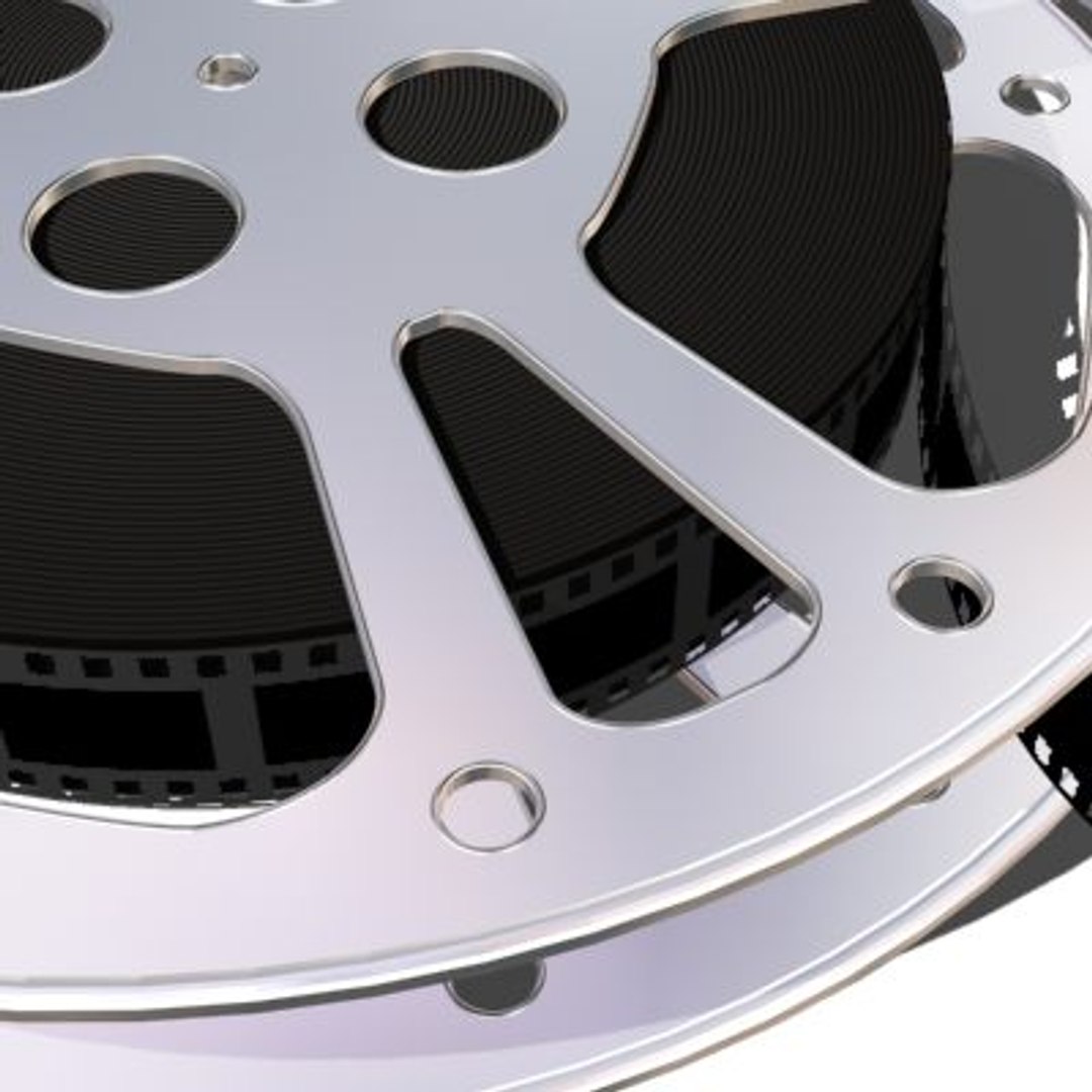 Movie Reels Film 3d Model