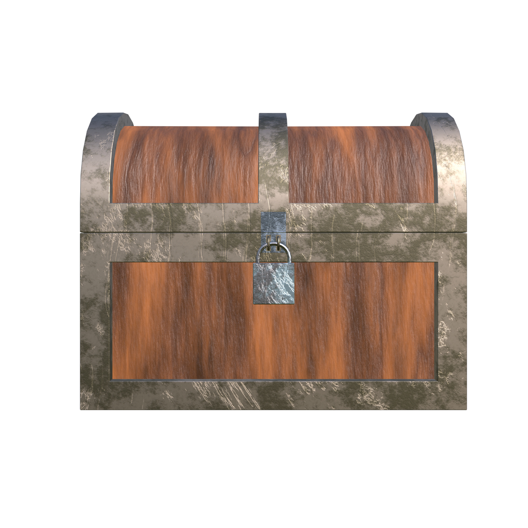 modelo 3d Cofre del tesoro - TurboSquid 2115483