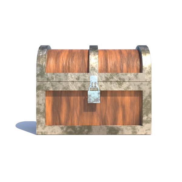 modelo 3d Cofre del tesoro - TurboSquid 2115483