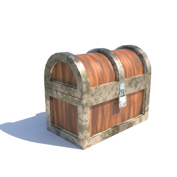 modelo 3d Cofre del tesoro - TurboSquid 2115483