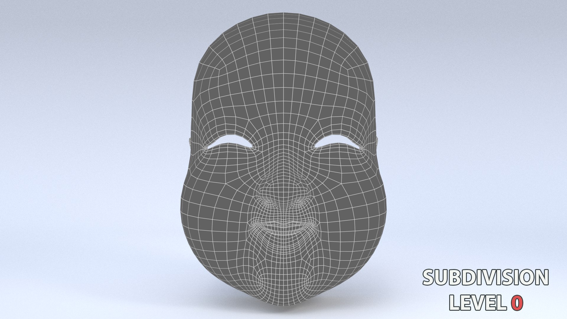 3D Japanese Okame - Otafuku Noh mask model - TurboSquid 1797059