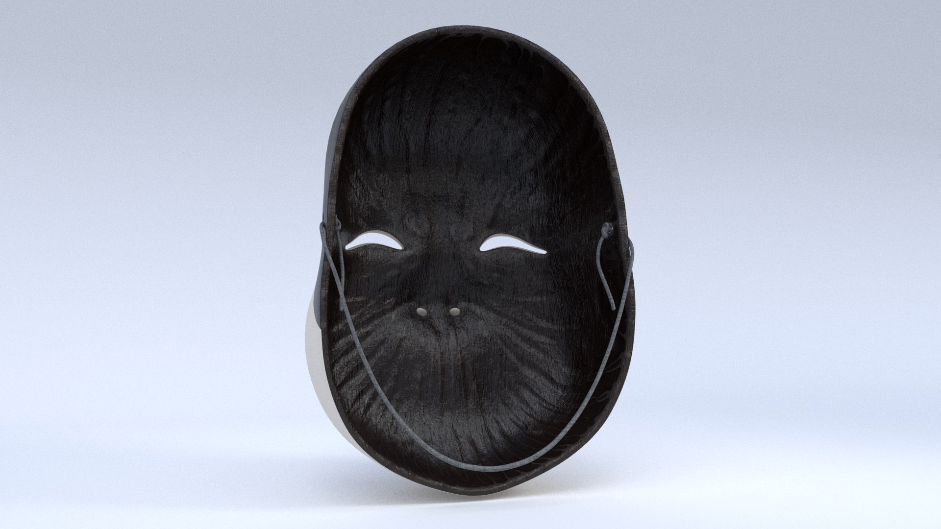 3D Japanese Okame - Otafuku Noh Mask Model - TurboSquid 1797059