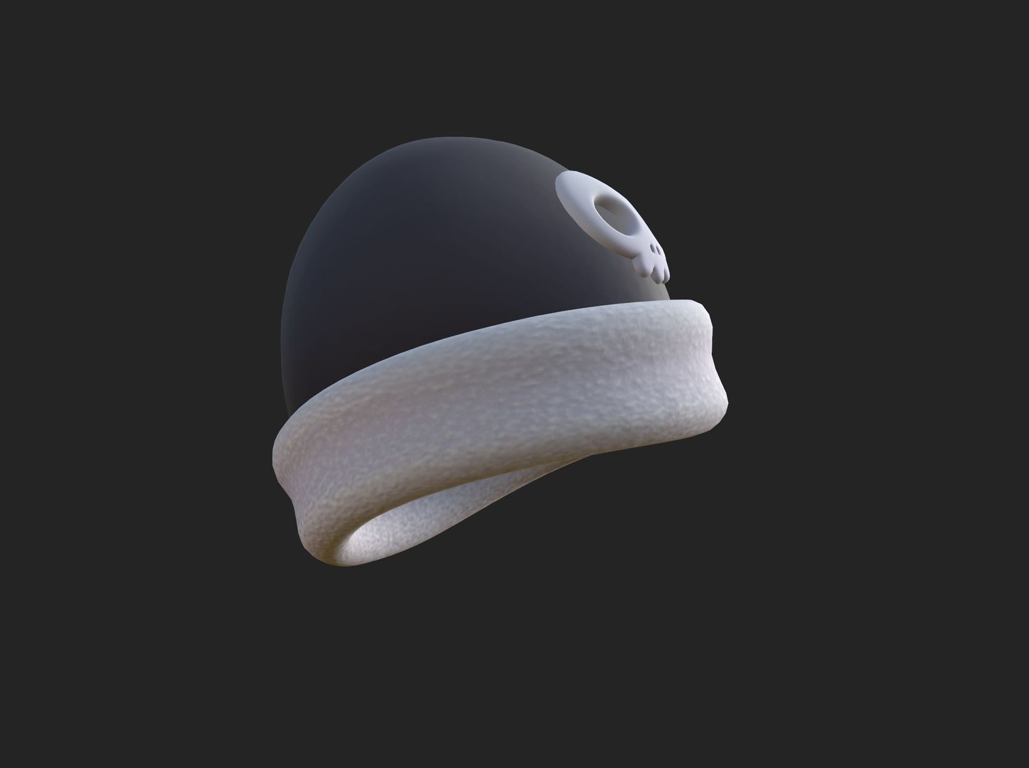 Hat049 Skull Nightcap 3D - TurboSquid 2336556