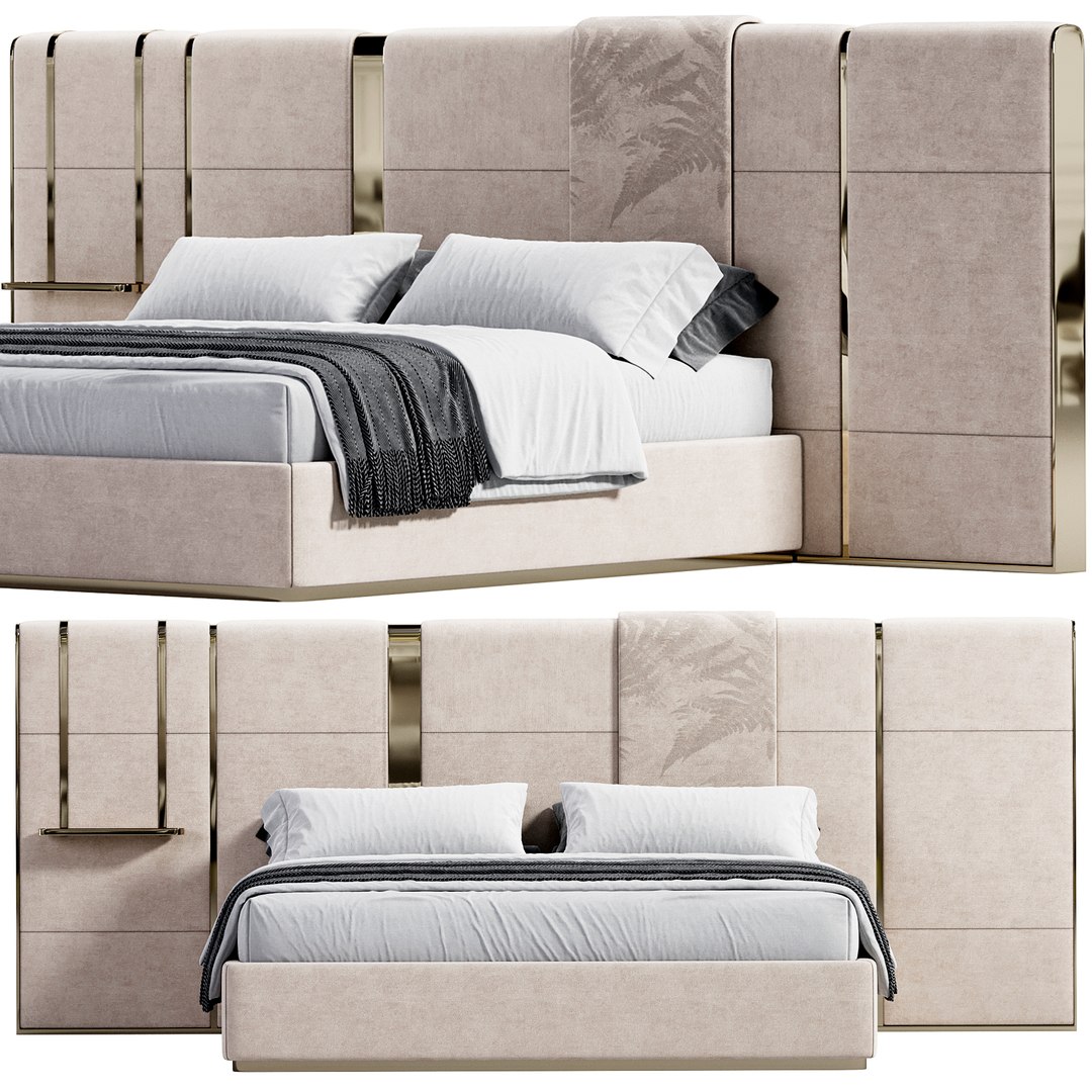 3D Model GINKO Bed By Bizzotto Italia - TurboSquid 2412080