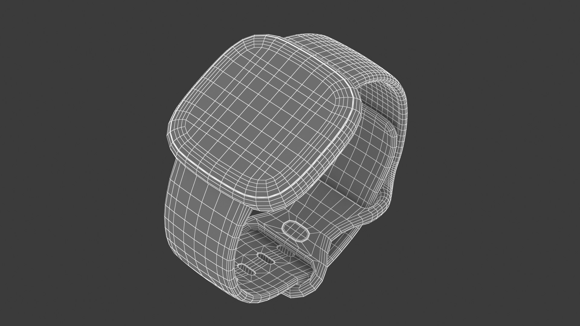 3D Model Fitbit Sense 2 Luna White - TurboSquid 2158143