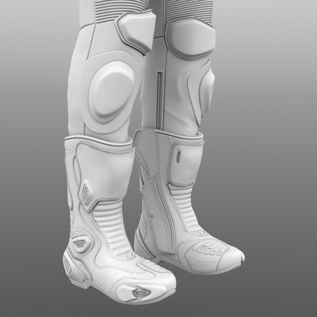 Biker 3d Obj