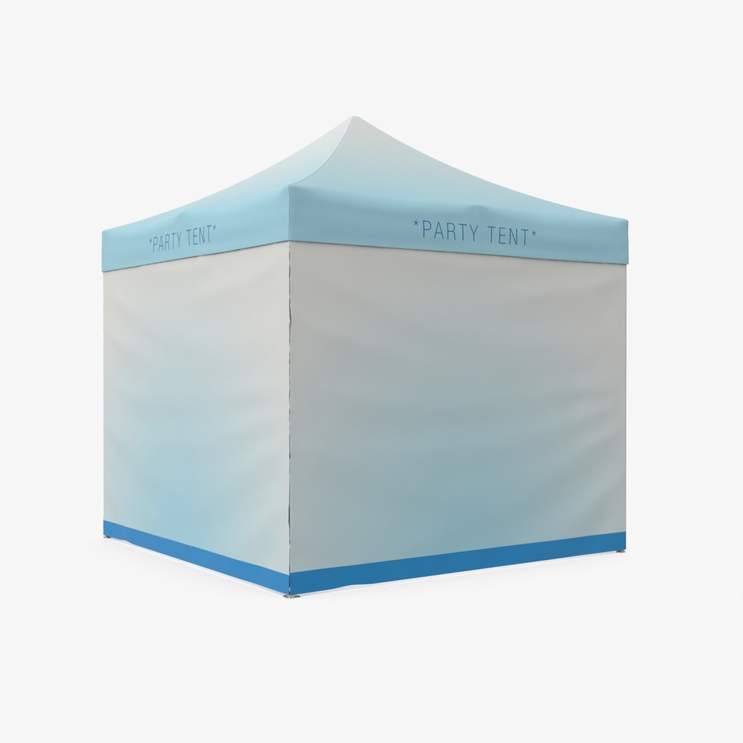 Party Tent 3d Model