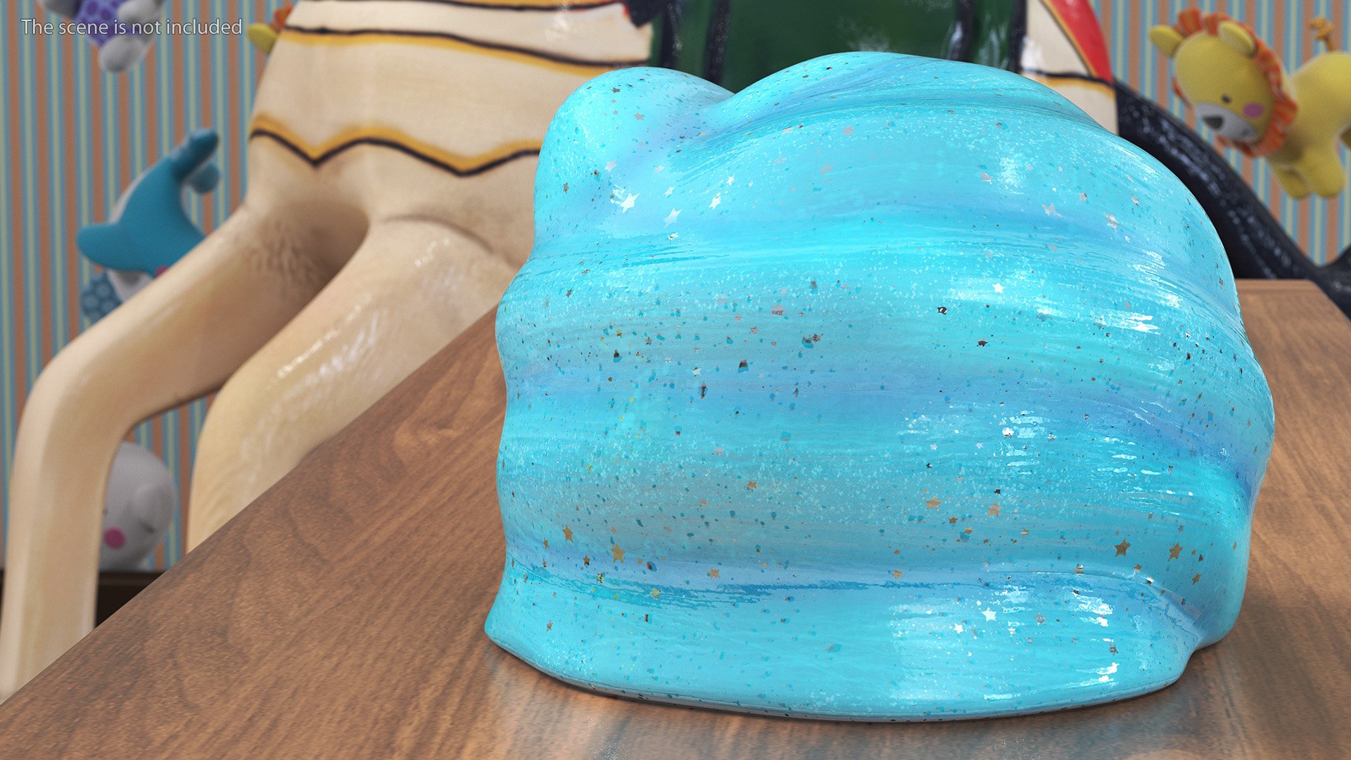 Blue Toy Slimes 3D - TurboSquid 2113718
