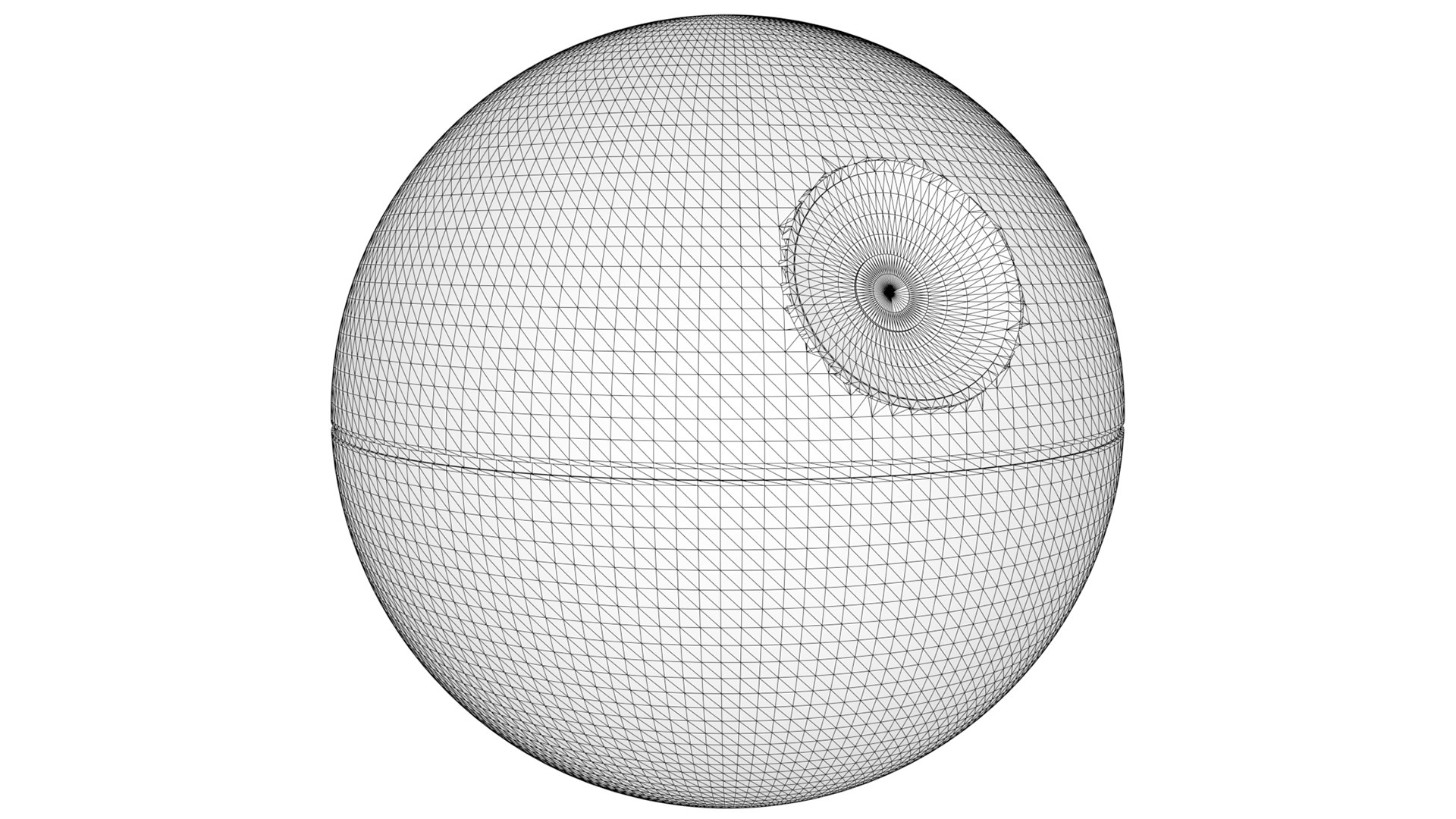 3D Death Star 1 - TurboSquid 1967897