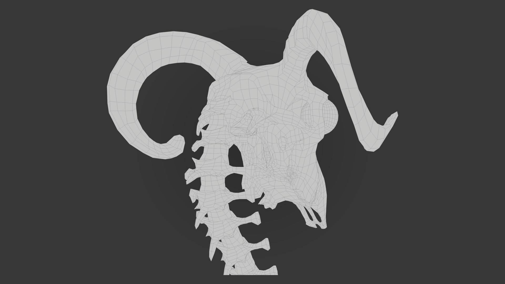 3D Bone Staff Model - TurboSquid 1756456