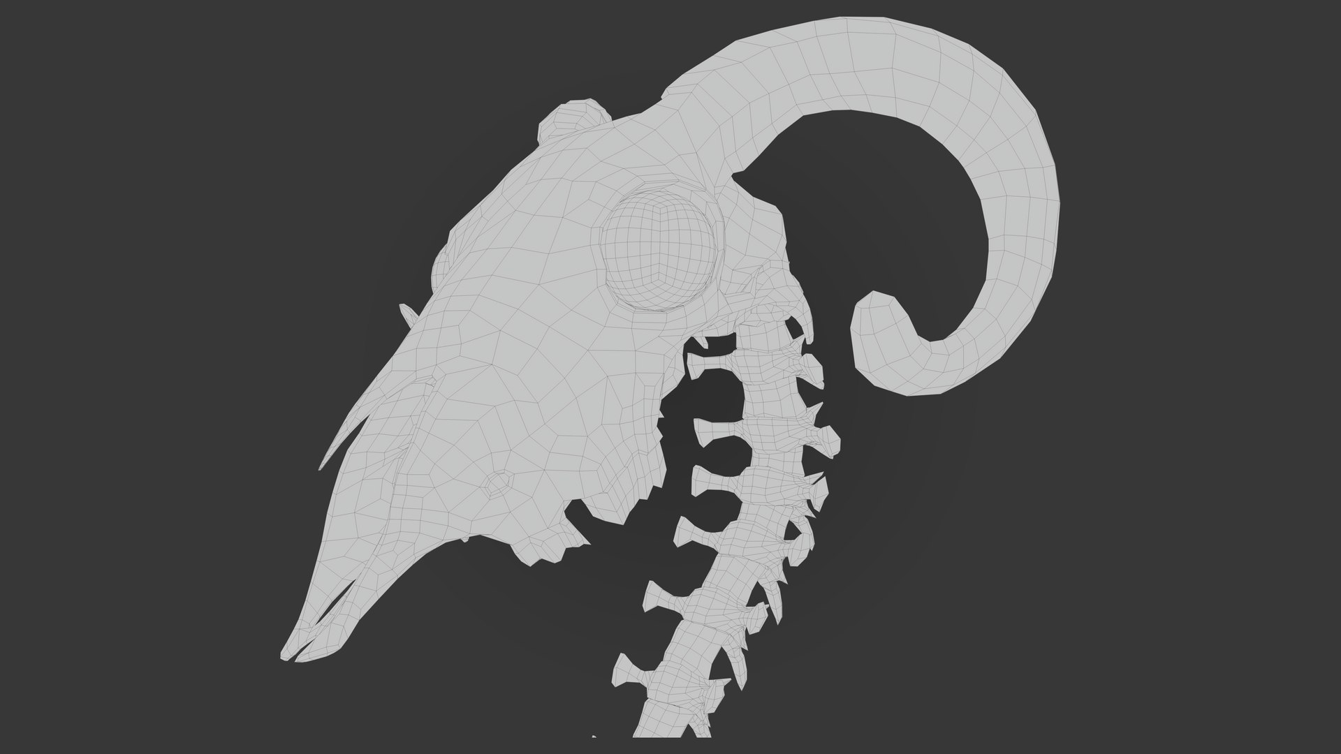 3D Bone Staff Model - TurboSquid 1756456