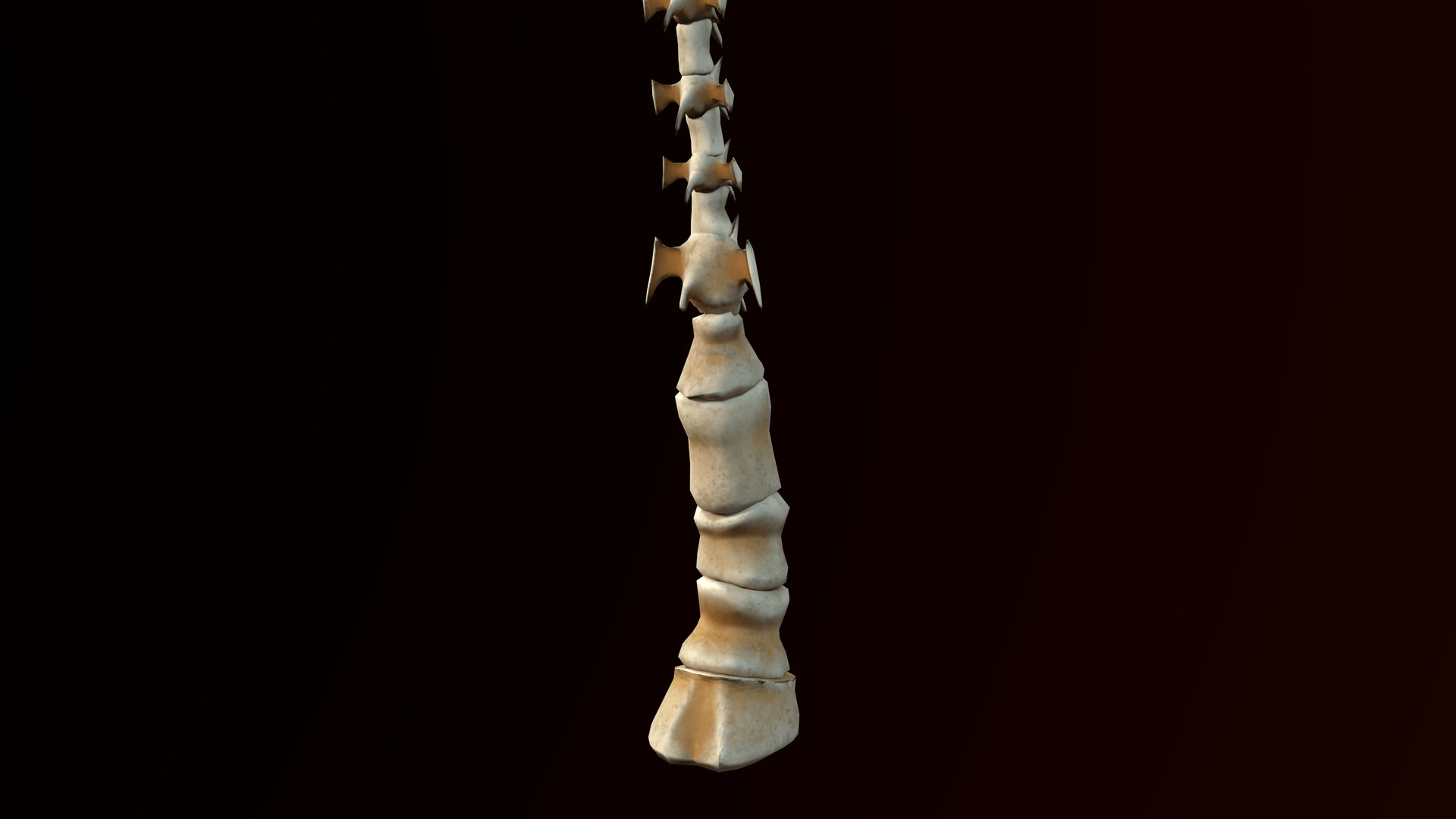 3D Bone Staff Model - TurboSquid 1756456