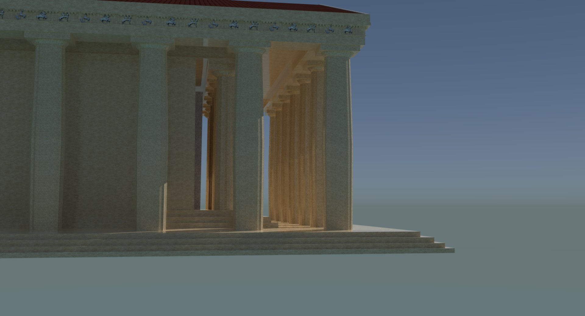 3D Parthenon - TurboSquid 1354478