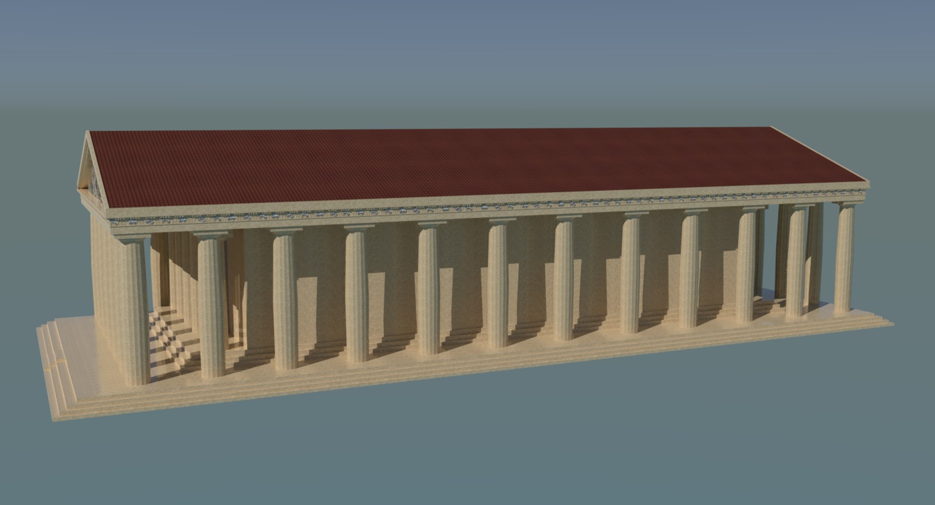 3D Parthenon - TurboSquid 1354478