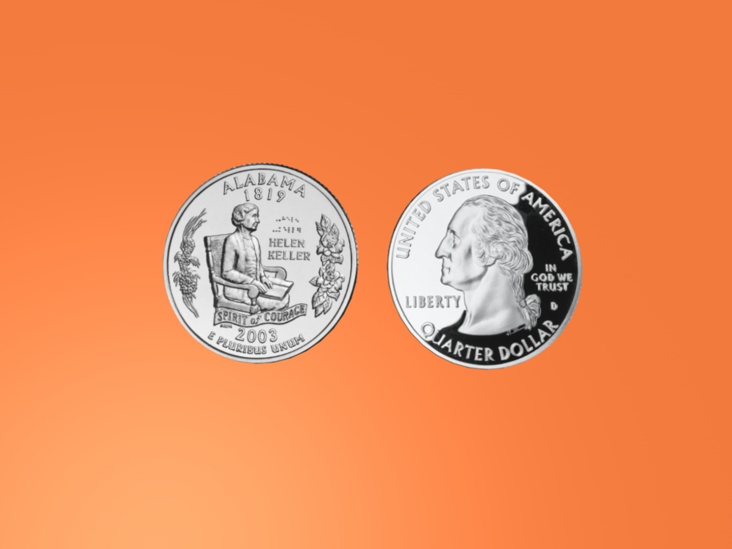 Alabama State Quarter 3d C4d