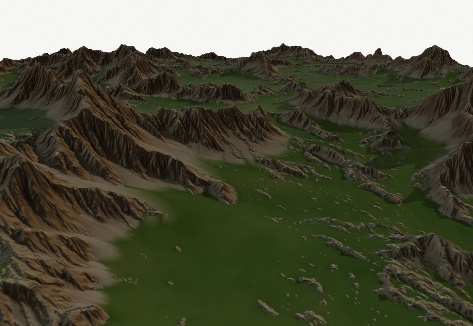 3D land landscape scape - TurboSquid 1395596