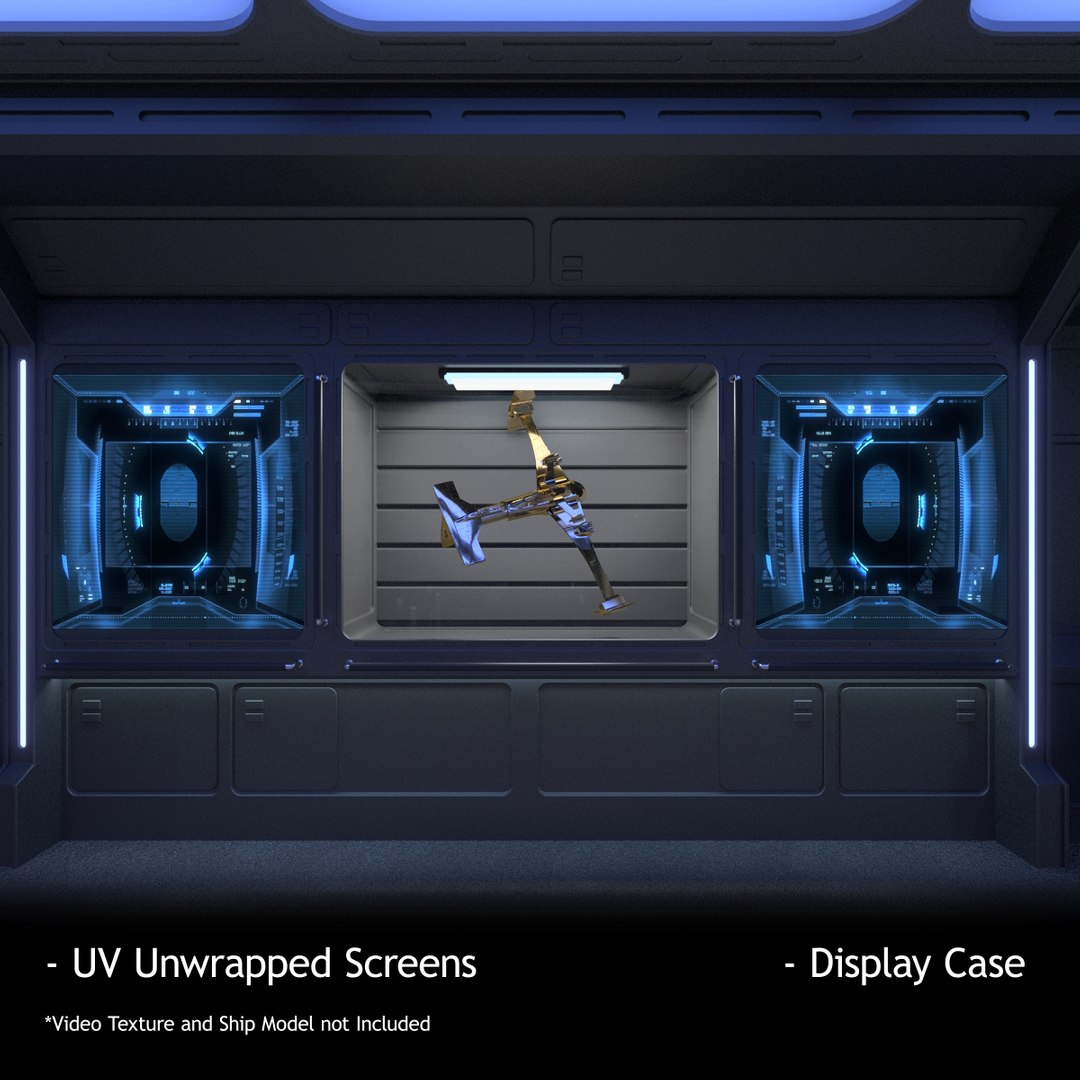 starship interior conference room 3ds