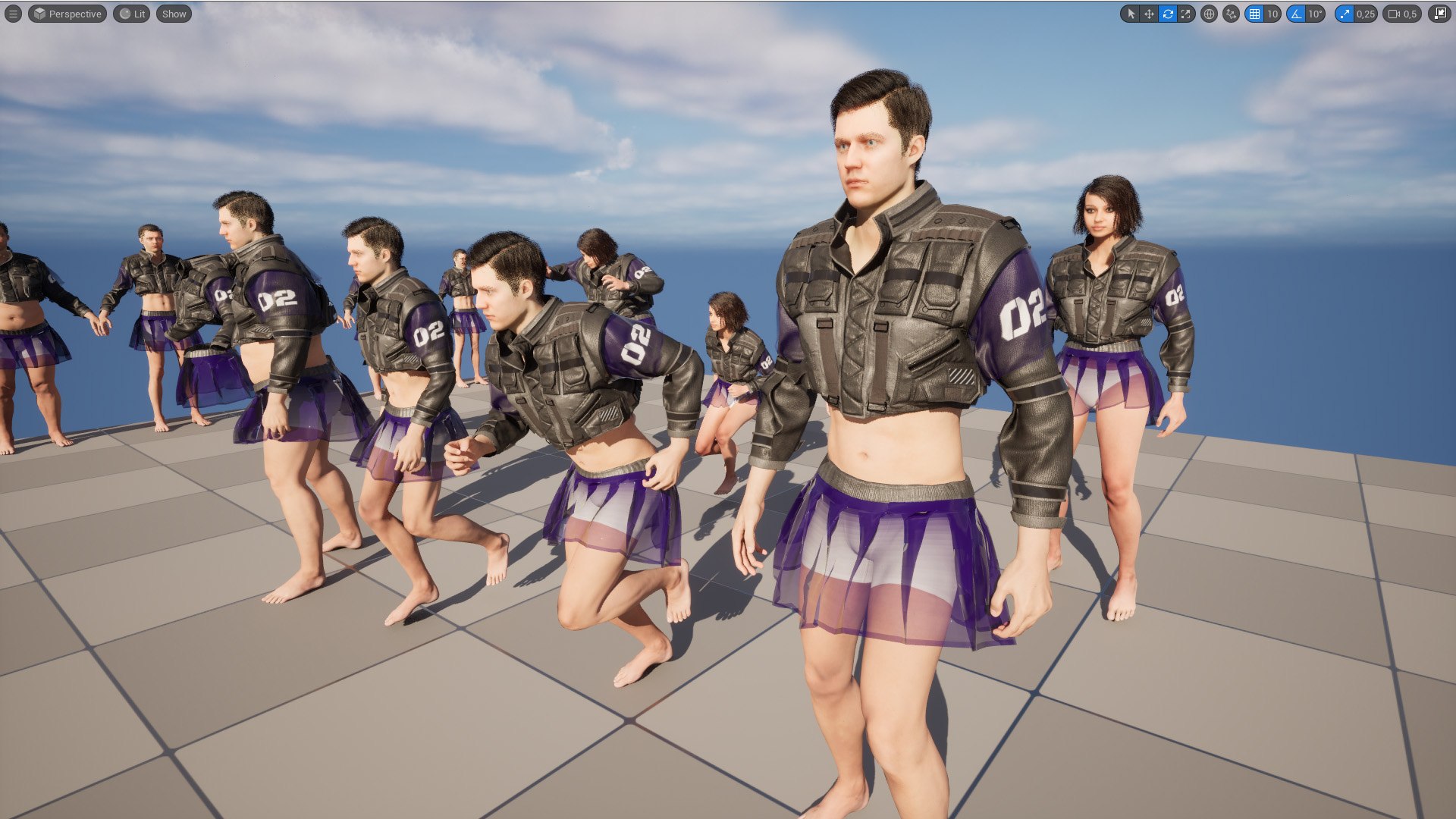 Jacket 20 - All MH Bodies UE5 Skeletons - Rigged 3D Model - TurboSquid ...
