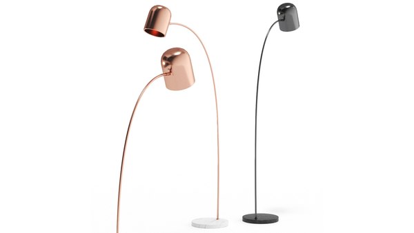 3D модель Simone Floor Lamp by ADS360 - TurboSquid 1904587