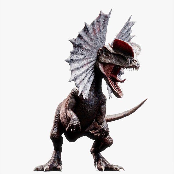 modelo 3d Proyecto PBR Dilofosaurio - TurboSquid 2069008