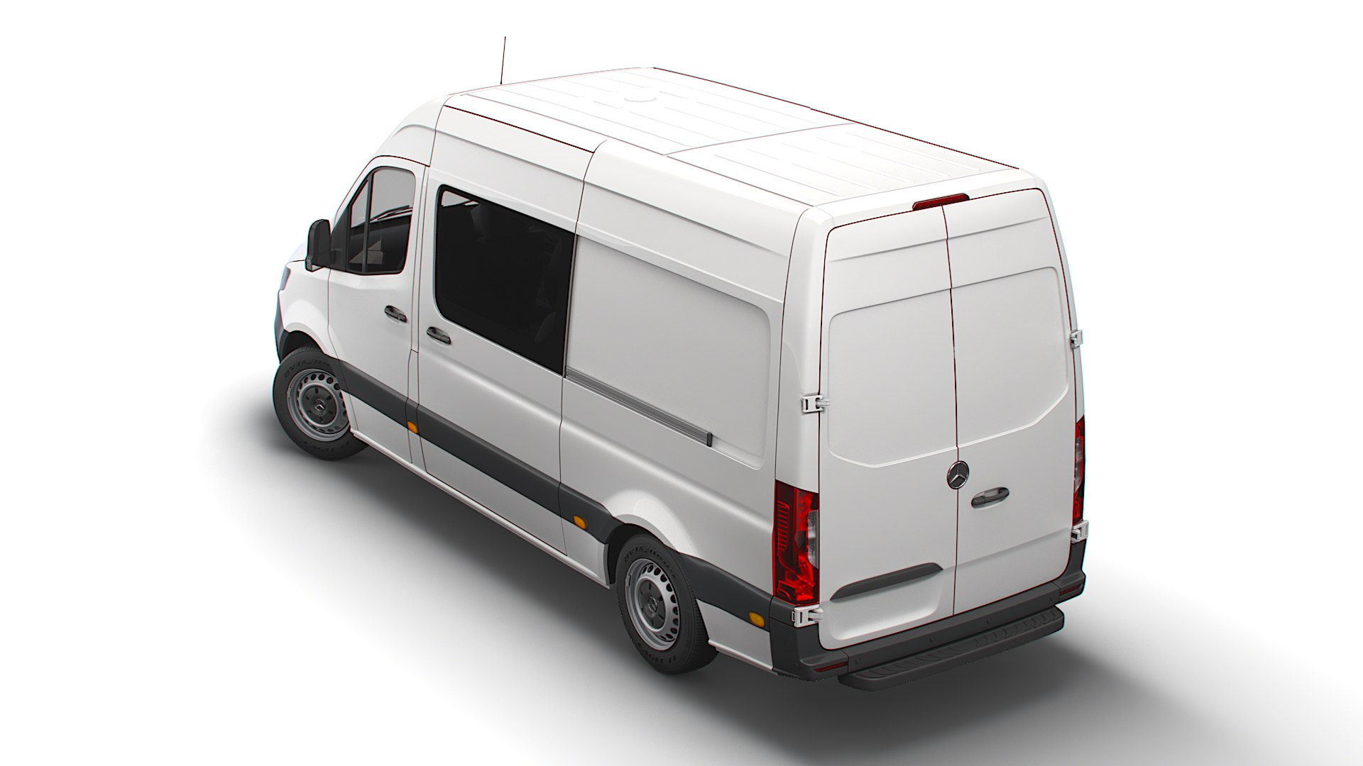 Mercedes Benz Sprinter L2 3D Model - TurboSquid 1695543