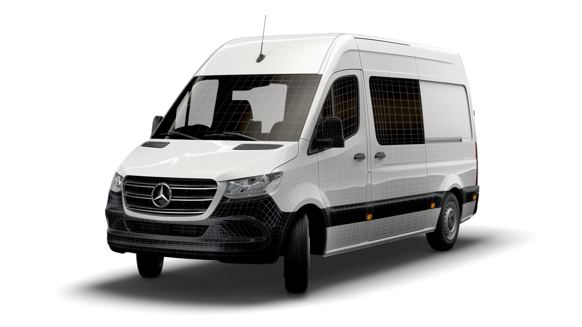 Mercedes Benz Sprinter L2 3D Model - TurboSquid 1695543