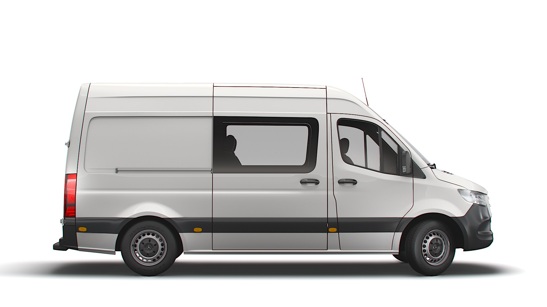 Mercedes Benz Sprinter L2 3D Model - TurboSquid 1695543