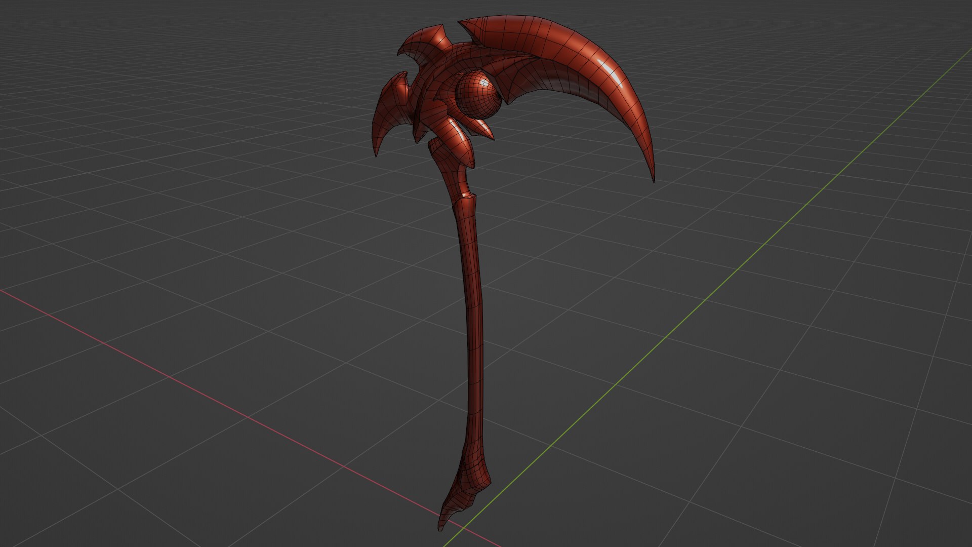 Shadow Edge Scythe 3D Model - TurboSquid 2271808