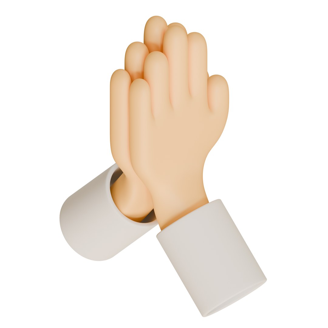 modelo 3d Gesto con la mano Namaste - TurboSquid 2334870