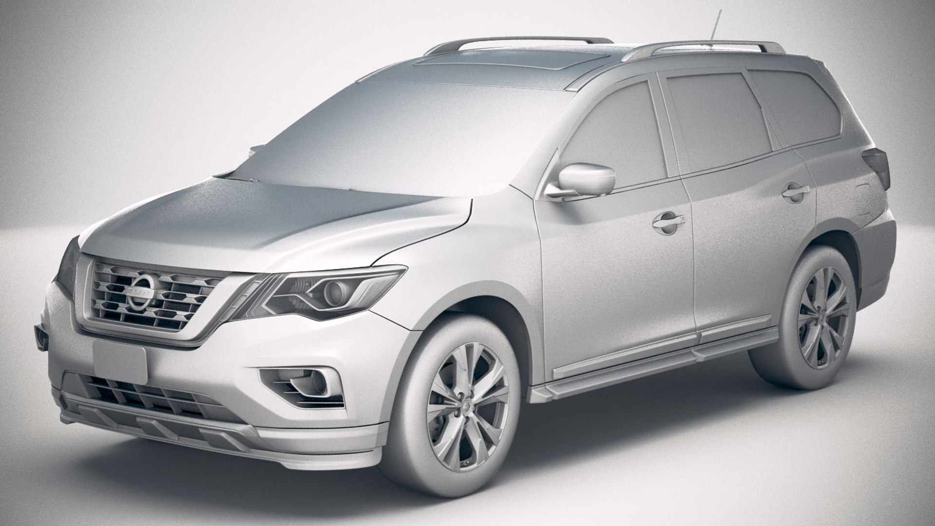Nissan pathfinder 2019 3D model - TurboSquid 1406319