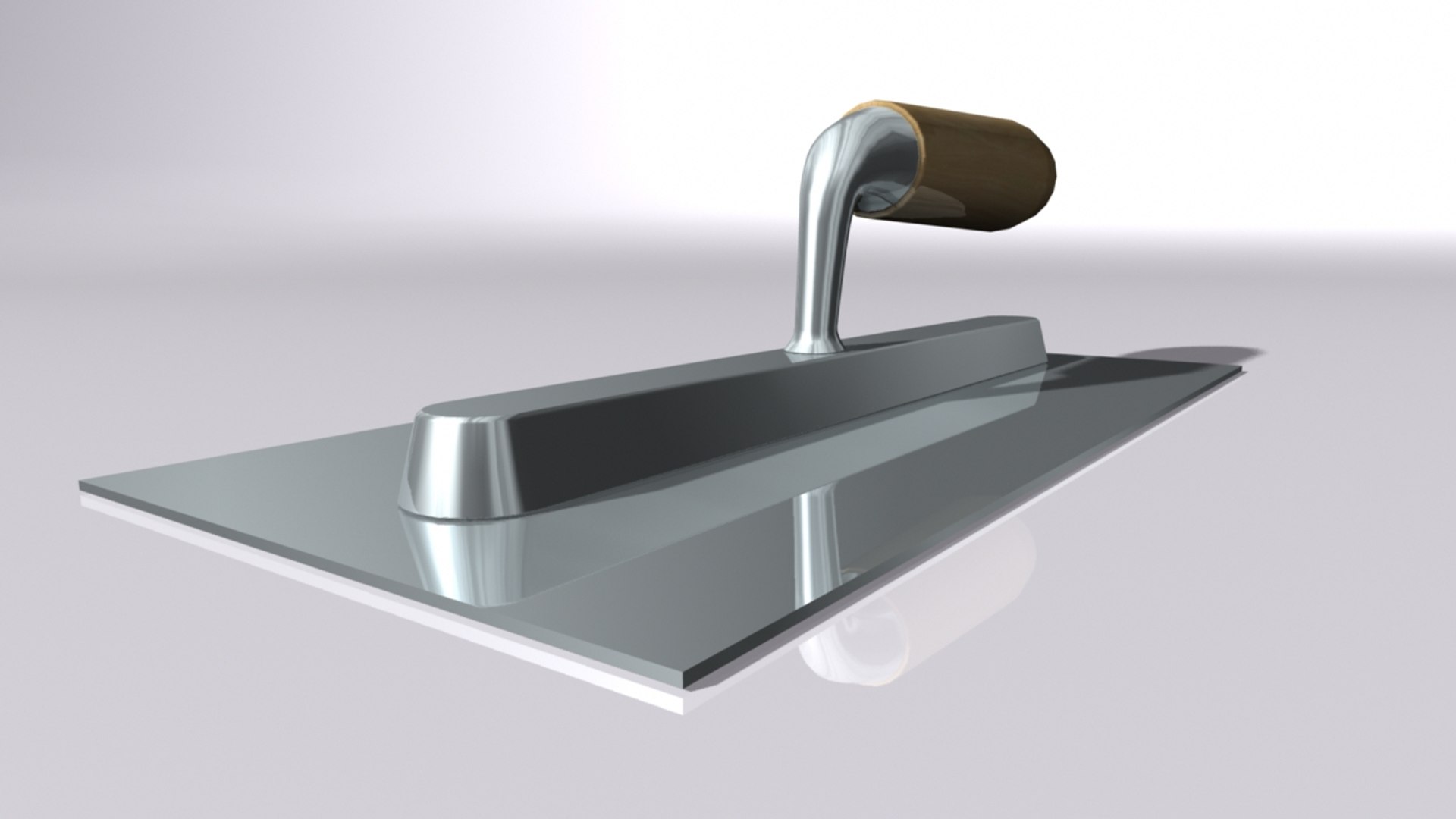 Plastering Trowel 3D Model - TurboSquid 1333580