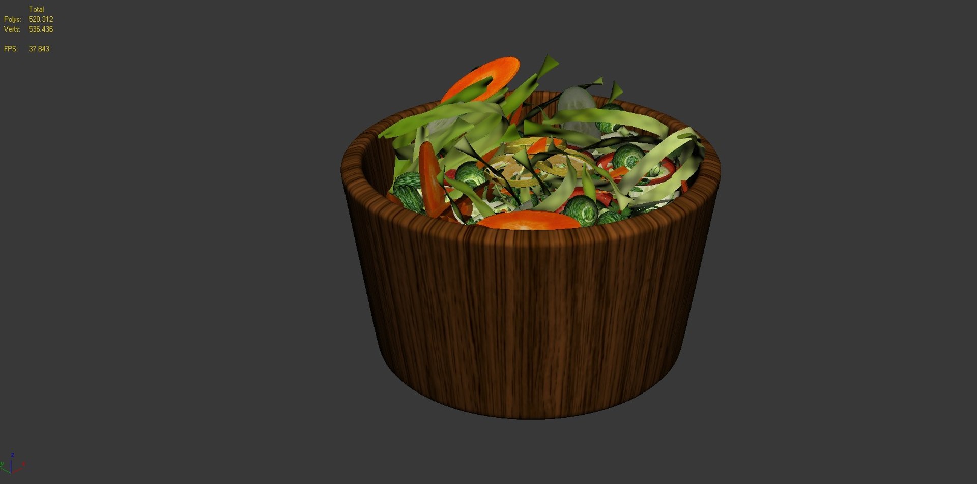 3d salad