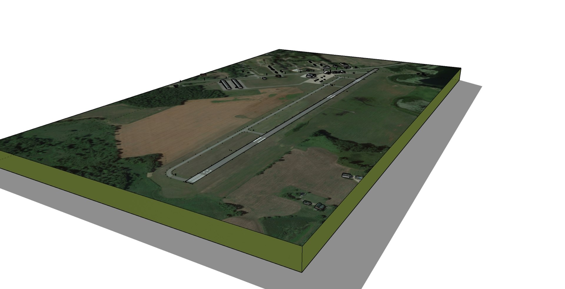 3D Tri-State Steuben County Airport Indiana - TurboSquid 2027058