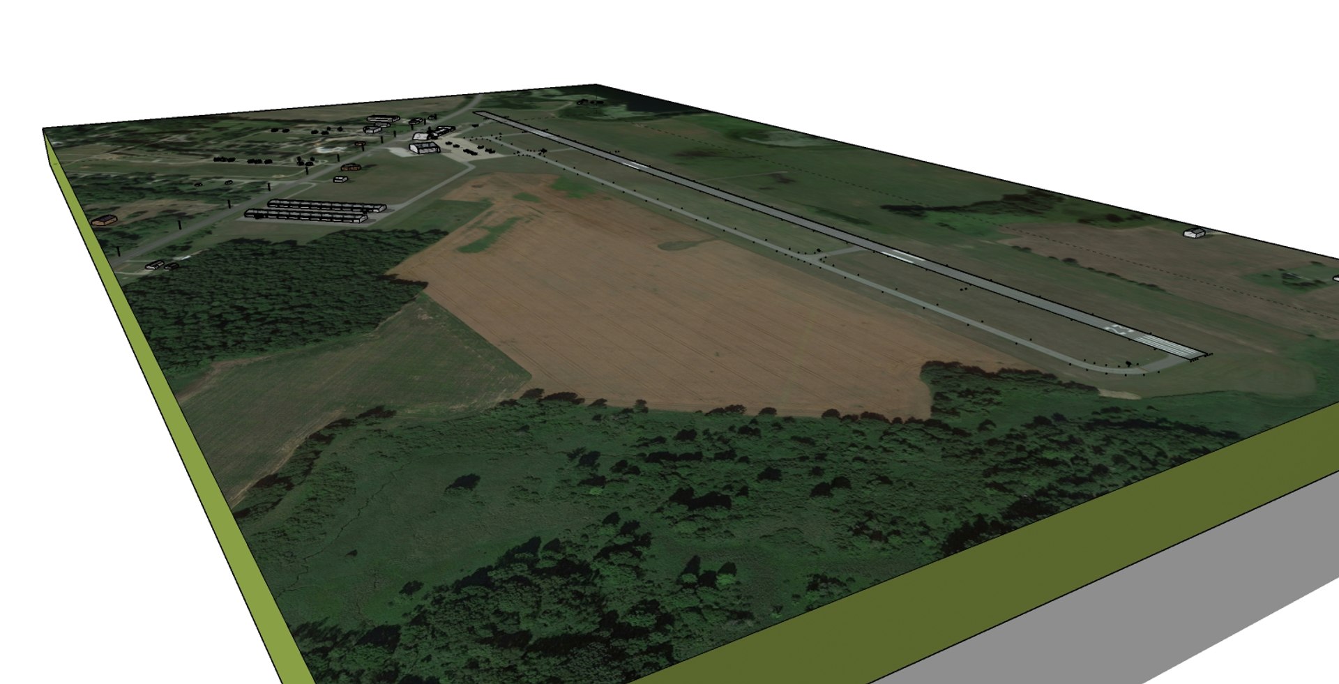 3D Tri-State Steuben County Airport Indiana - TurboSquid 2027058