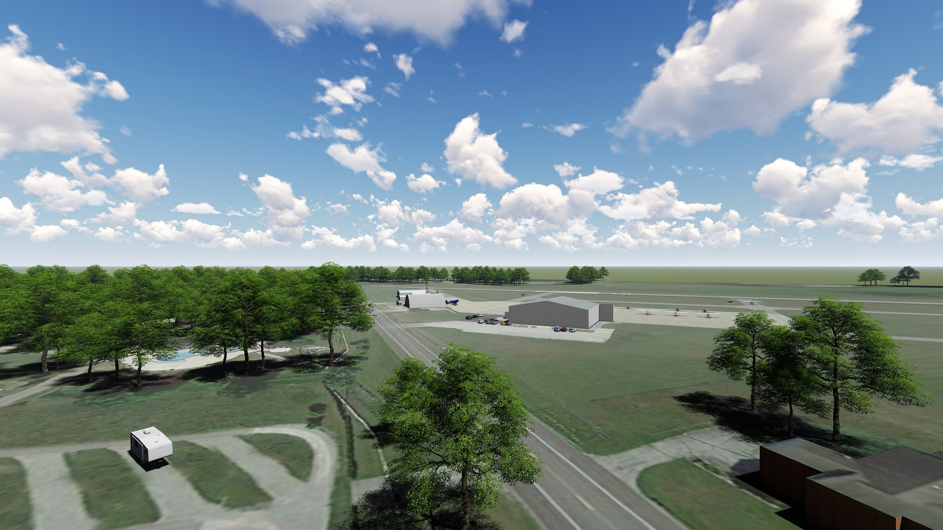 3D Tri-State Steuben County Airport Indiana - TurboSquid 2027058