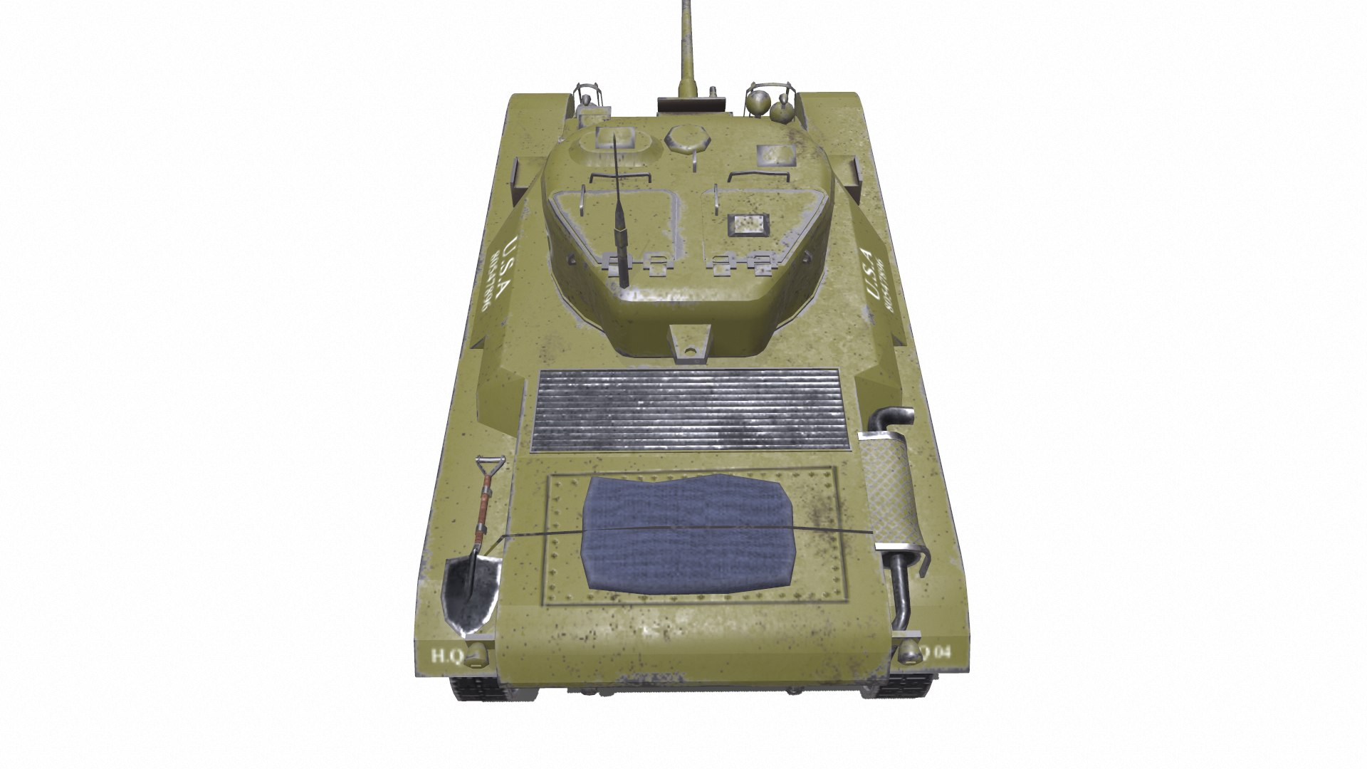 M22 Locust Light Tank 3D Model - TurboSquid 1566812