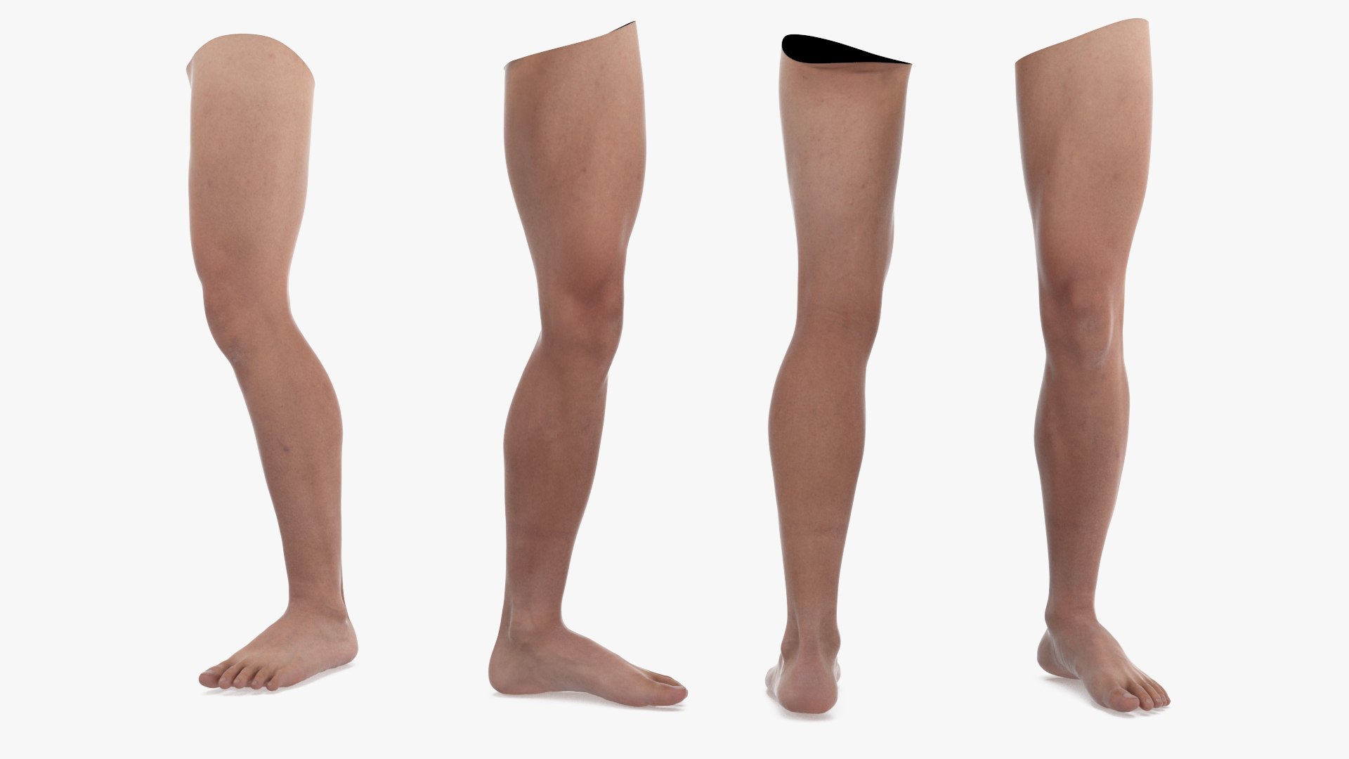 Male Athletic Leg 3D Model - TurboSquid 2277595
